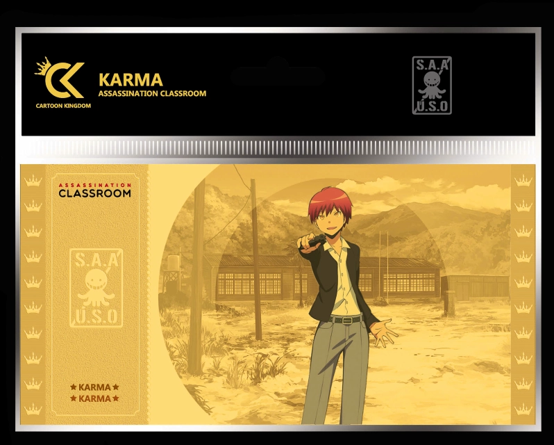 Assassination classroom - karma - golden ticket