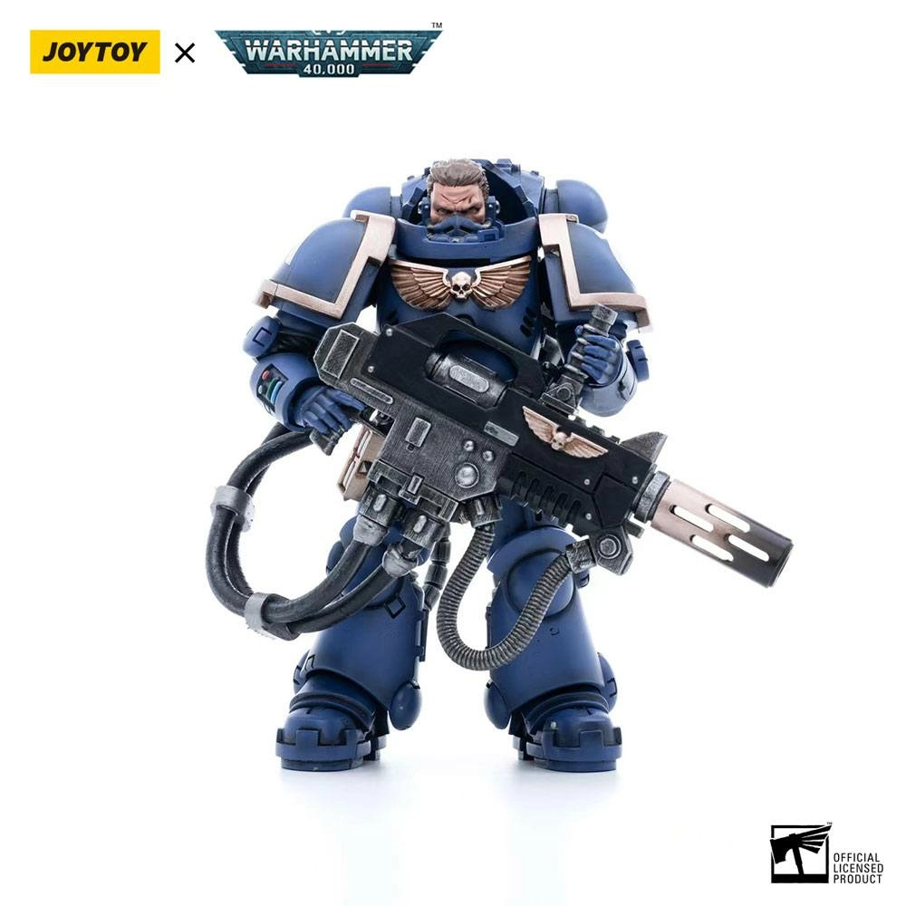 Warhammer 40k figurine 1/18 ultramarines primaris eradicator 3 12 cm