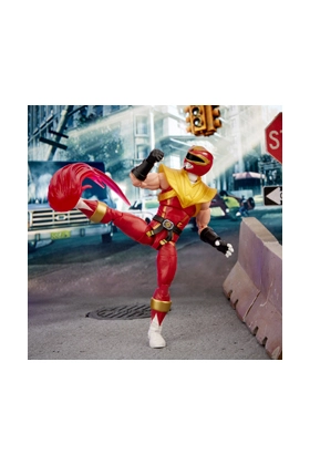 Power rangers x street fighter lightning collection figurine morphed ...