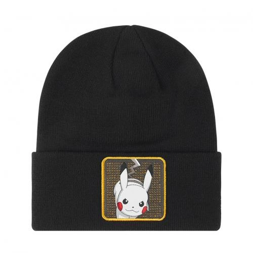 Pokémon - bonnet capslab noir - pikachu
