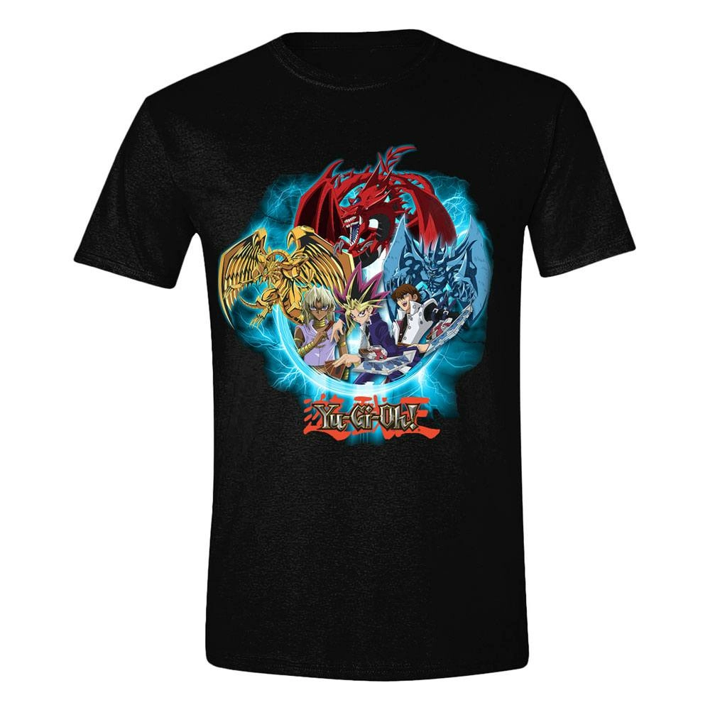 Yu-gi-oh! t-shirt group shot blue vortex (xl)
