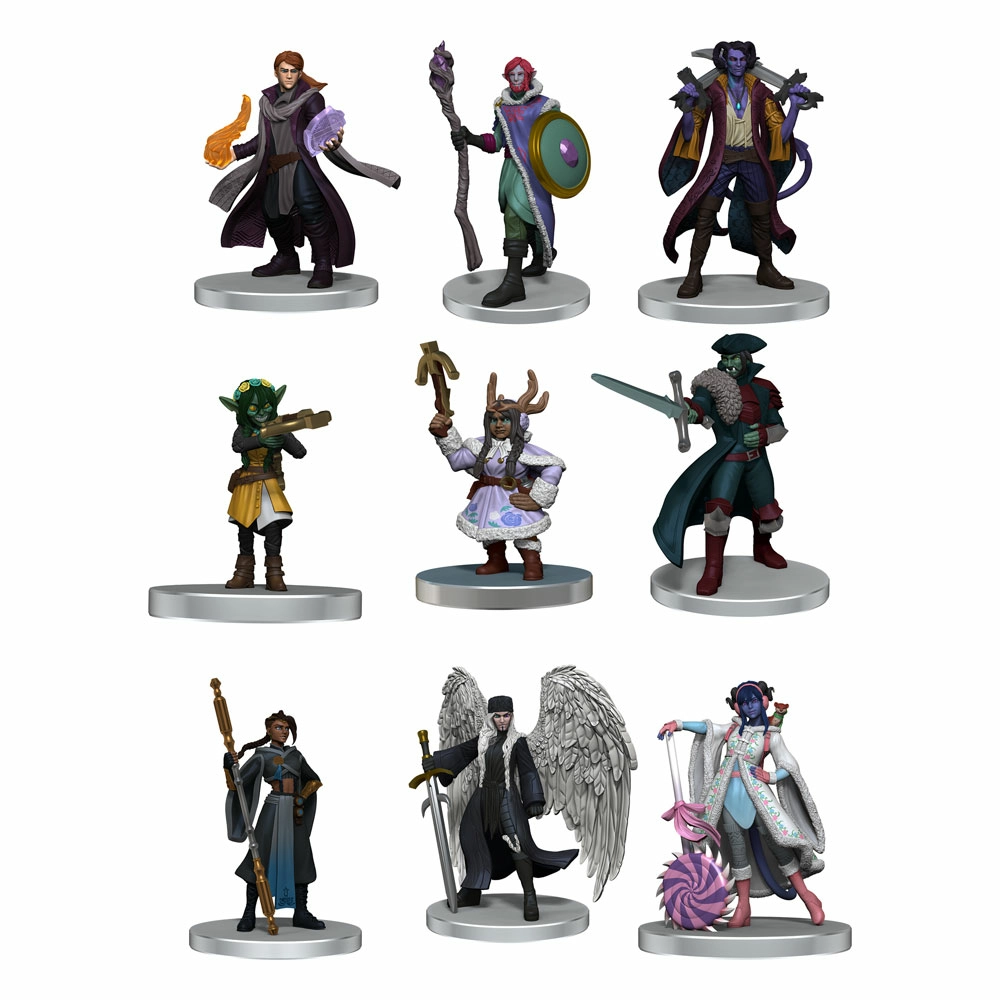 Critical role: the mighty nein miniatures set