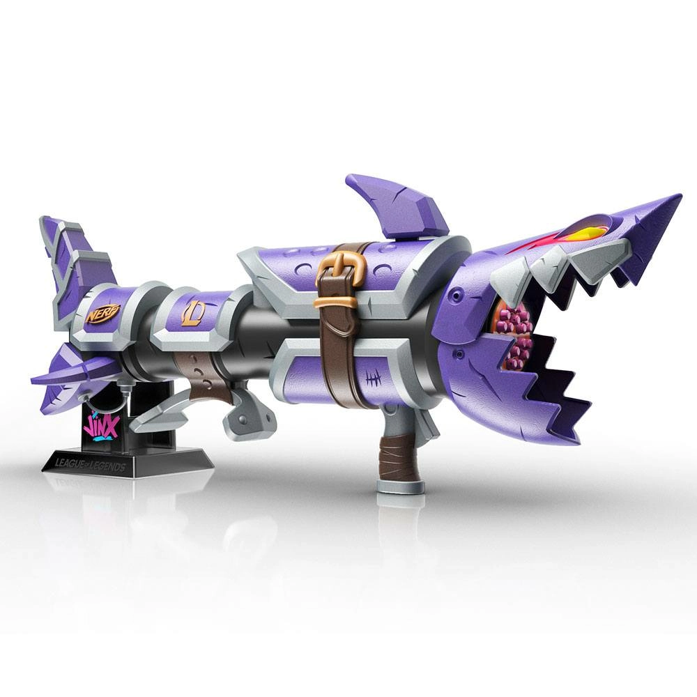 League of legends nerf lmtd jinx fishbones blaster 93 cm : Référence Gaming