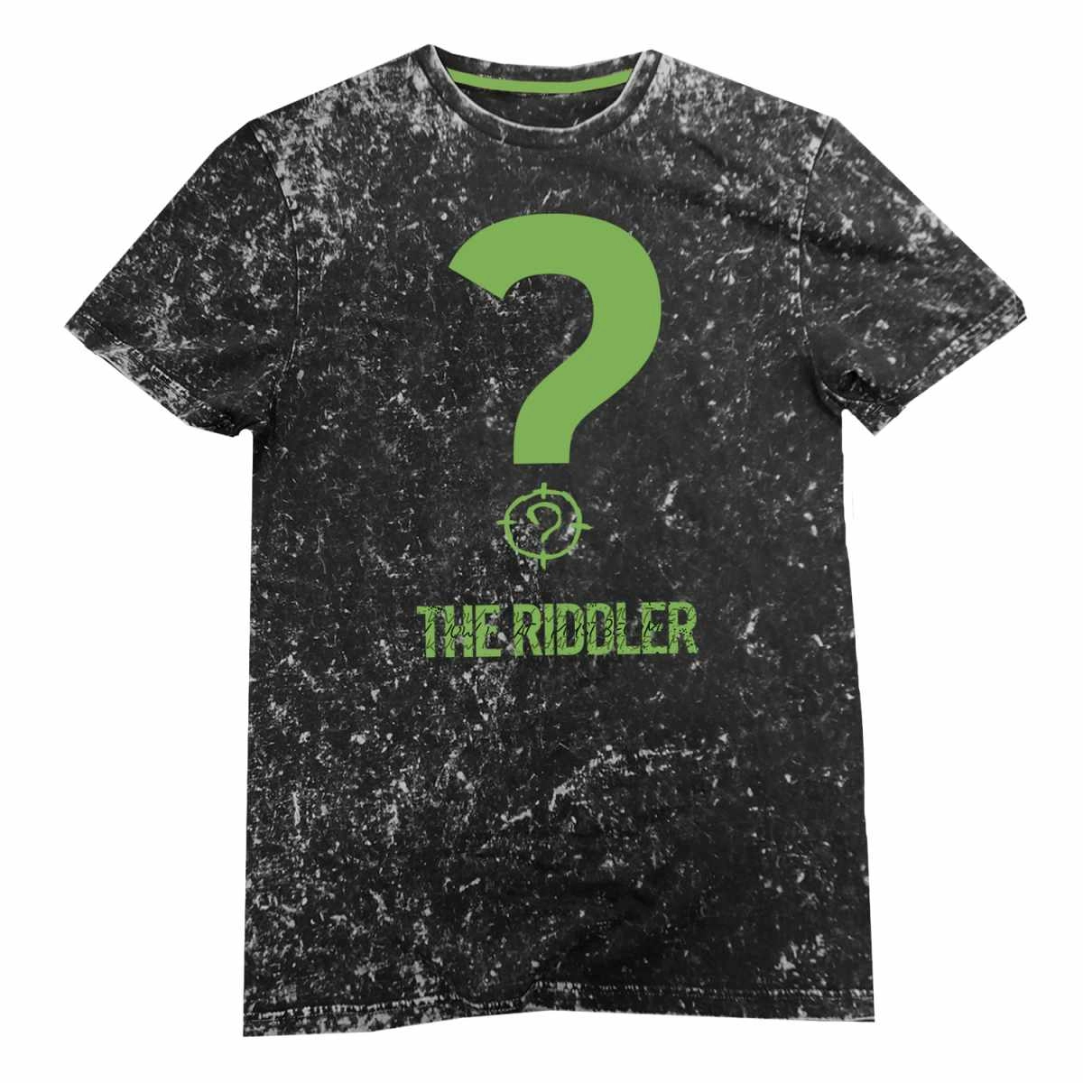 Dc the batman -the riddler (paint splatter t-shirt)