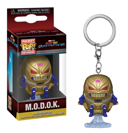 Ant-man : quantumania - pocket pop keychains - m.o.d.o.k.