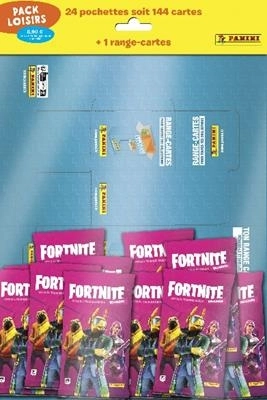 Panini Pack Loisirs Fortnite Reloaded Trading Cards (24 pochettes)