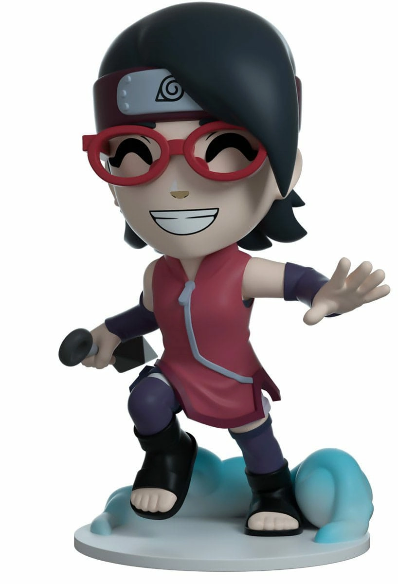 Boruto: naruto next generations vinyl figurine sarada 10 cm : Référence ...