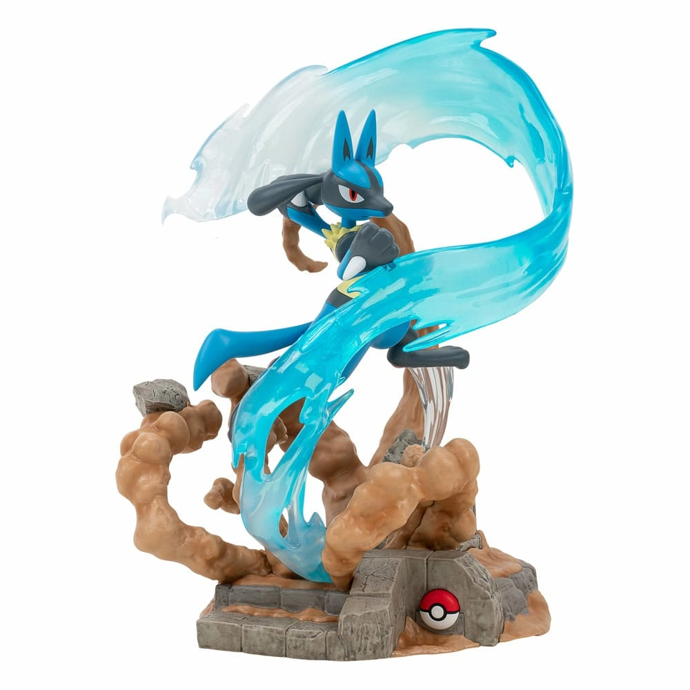 Pokémon statuette pvc deluxe lucario 33 cm