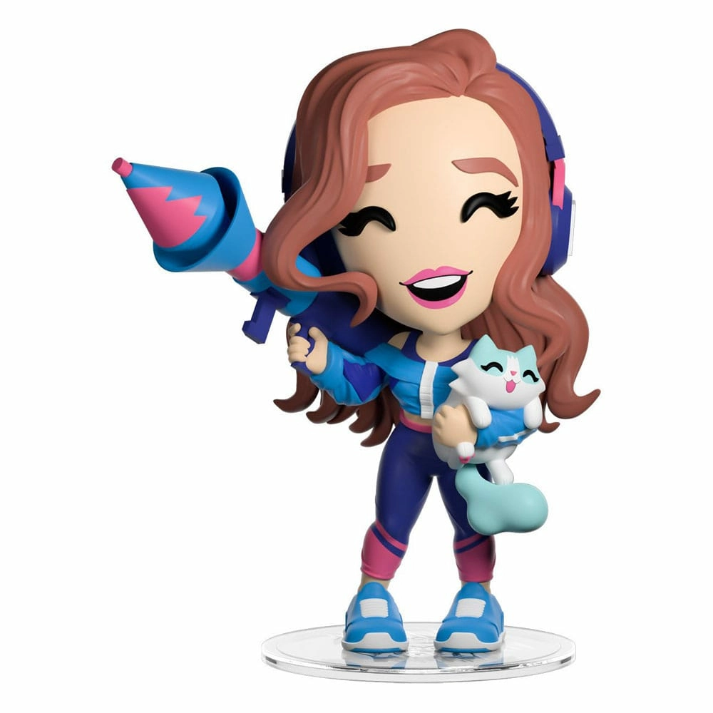 Content creator vinyl figurine twitch legends - pokimane 12 cm