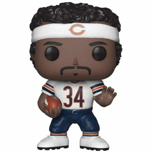 Nfl pop! football vinyl figurine walter payton (wh) 9 cm