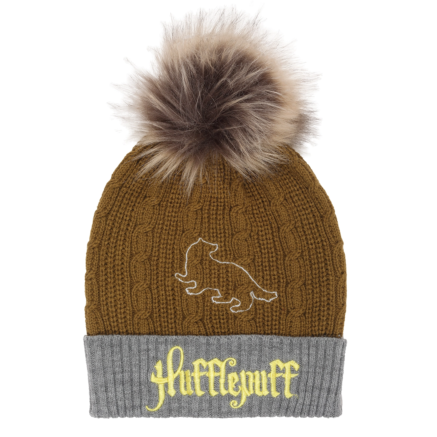 Harry potter - hufflepuff house fur pom