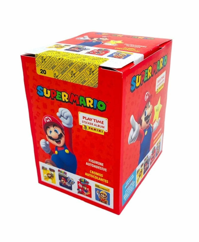 Super mario play time sticker collection présentoir stickers (36)