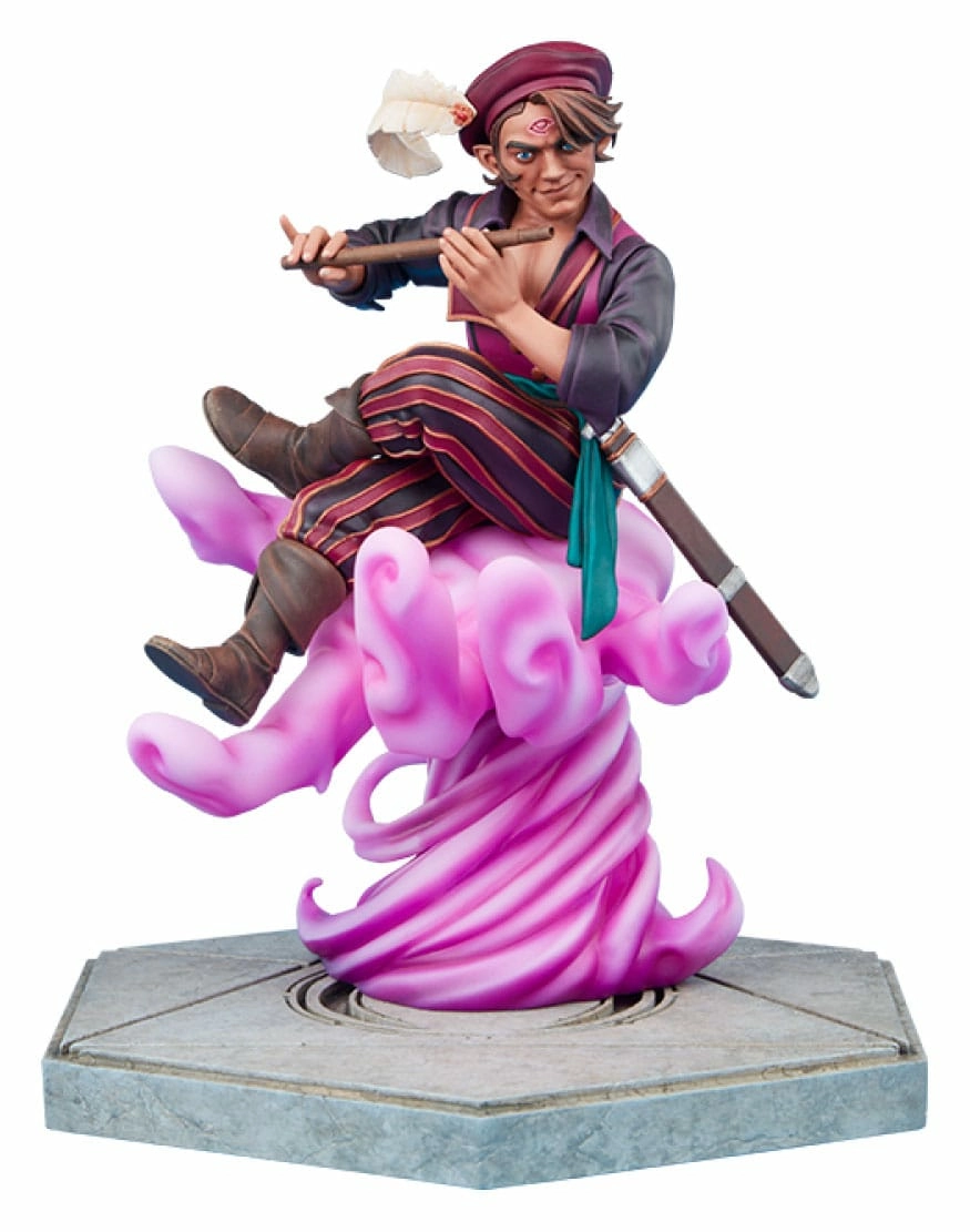 Critical role statuette scanlan shorthalt - vox machina 24 cm
