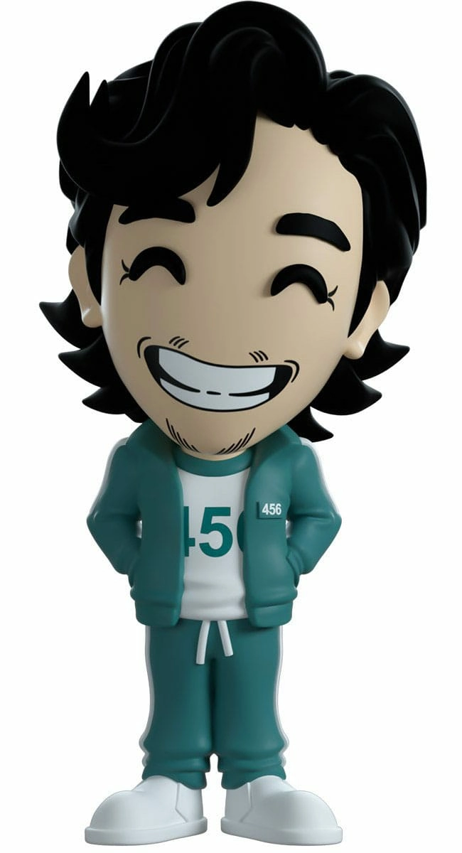 Squid game vinyl figurine seong gi hun 12 cm