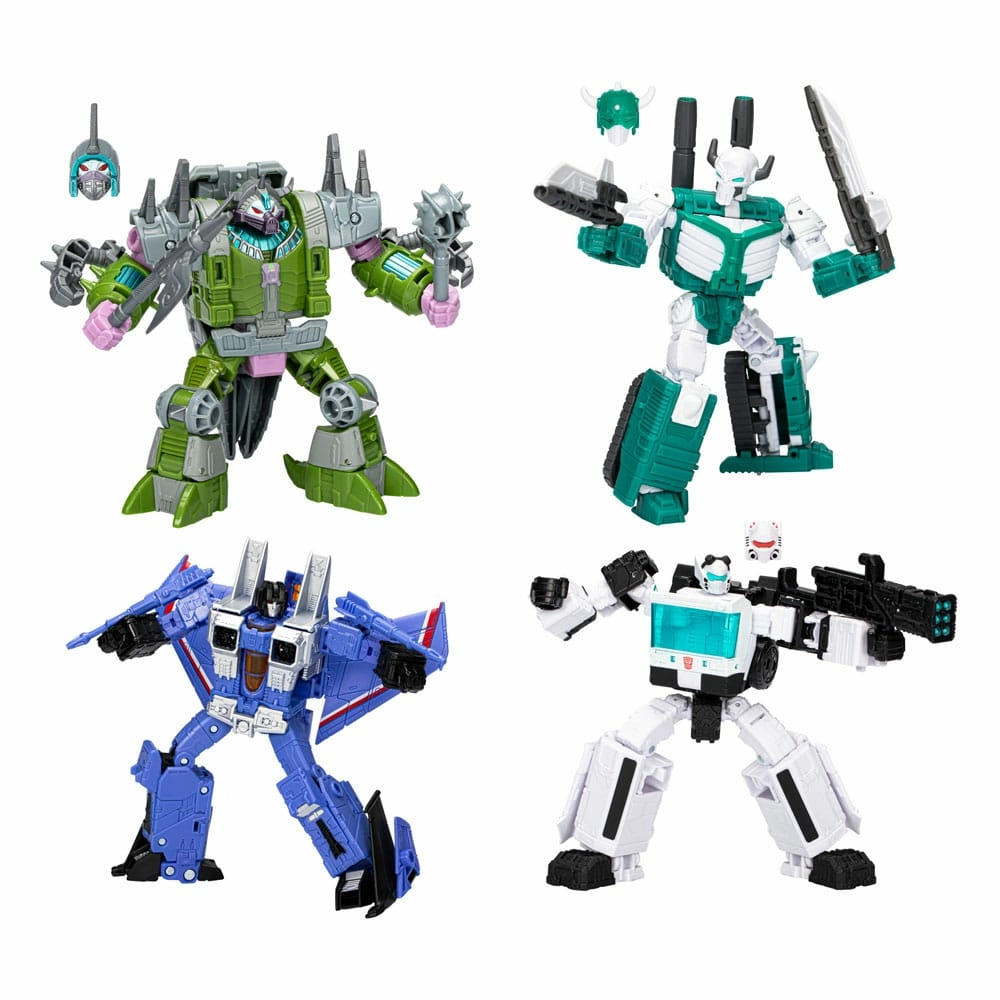 Transformers buzzworthy bumblebee pack 4 figurines 86-24bb ironhide ...