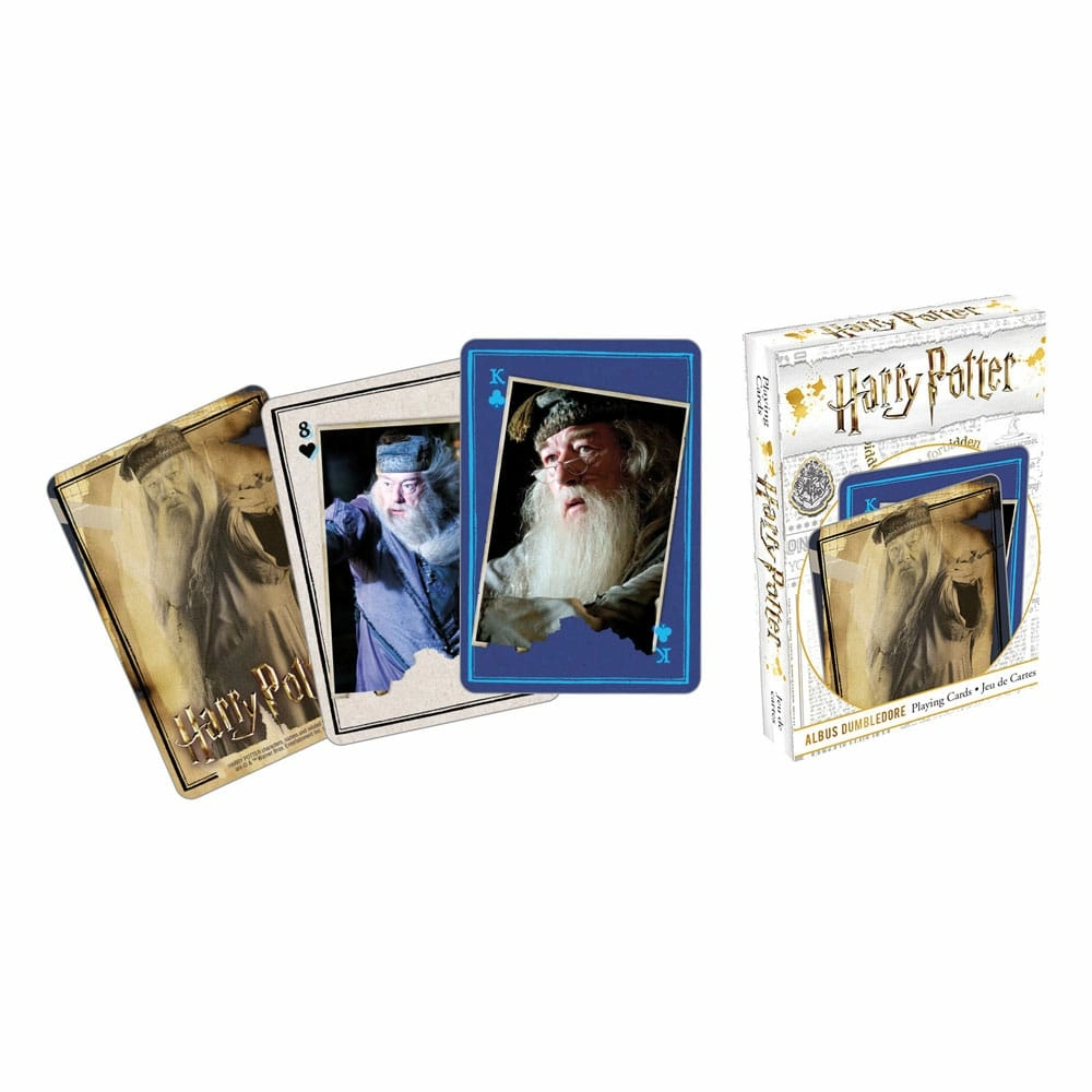 Harry potter jeu de cartes à jouer dumbledore