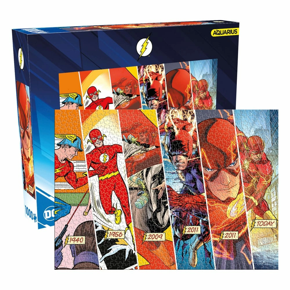 Dc comics puzzle the flash timeline (1000 pièces)