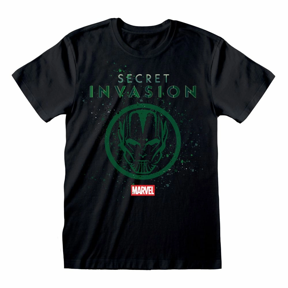 Marvel t-shirt secret invasion logo (s)