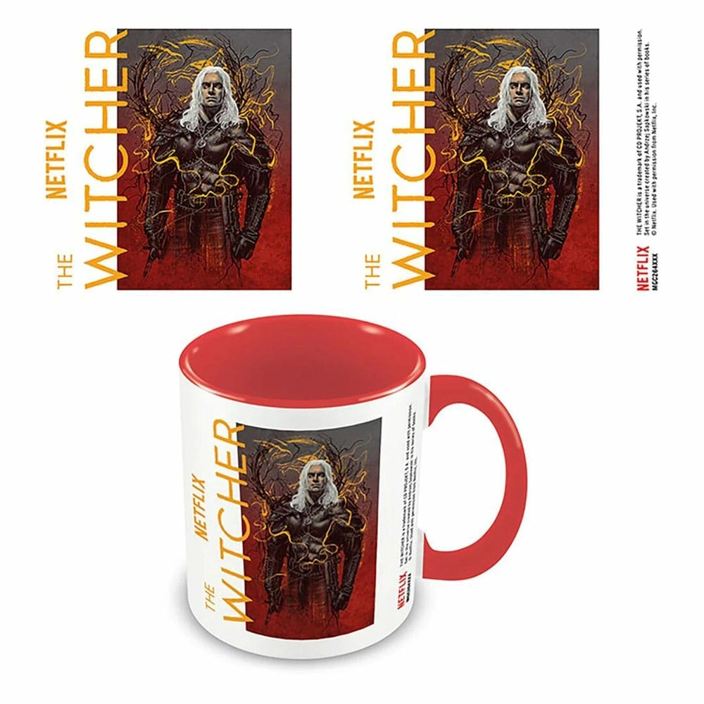 The witcher mug geralt the wolf