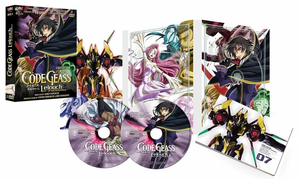 Code Geass Lelouch Of The Rebellion édition Collector Box 3/3 - DVD
