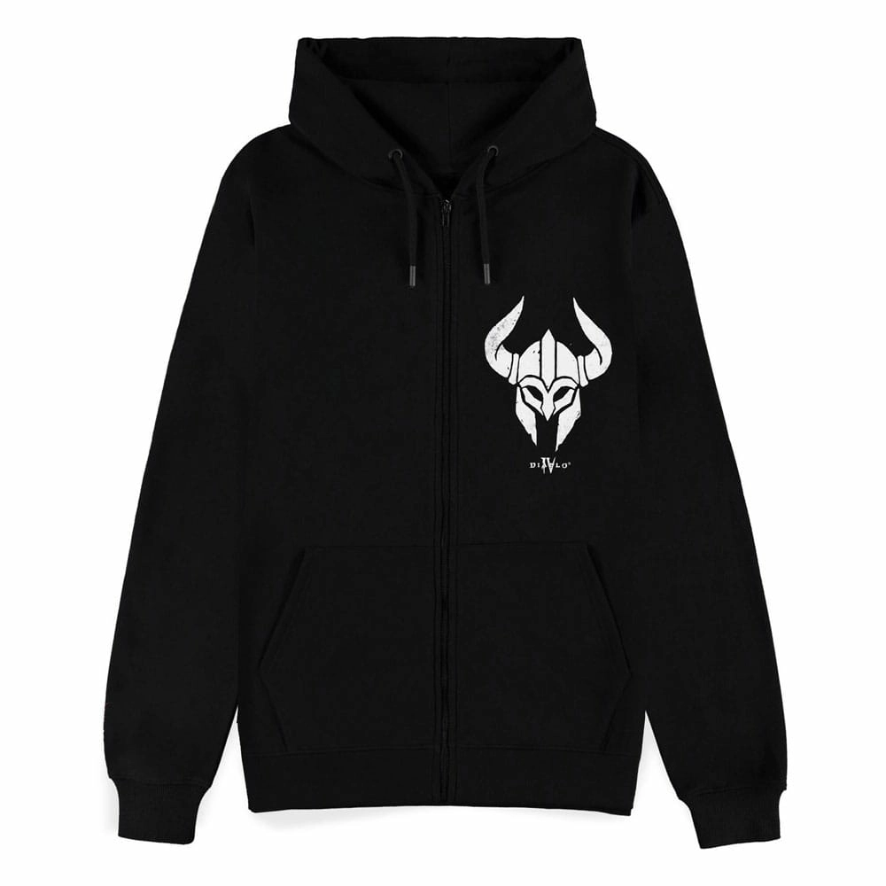 Diablo iv sweater à capuche barbarian sigil (xxl)