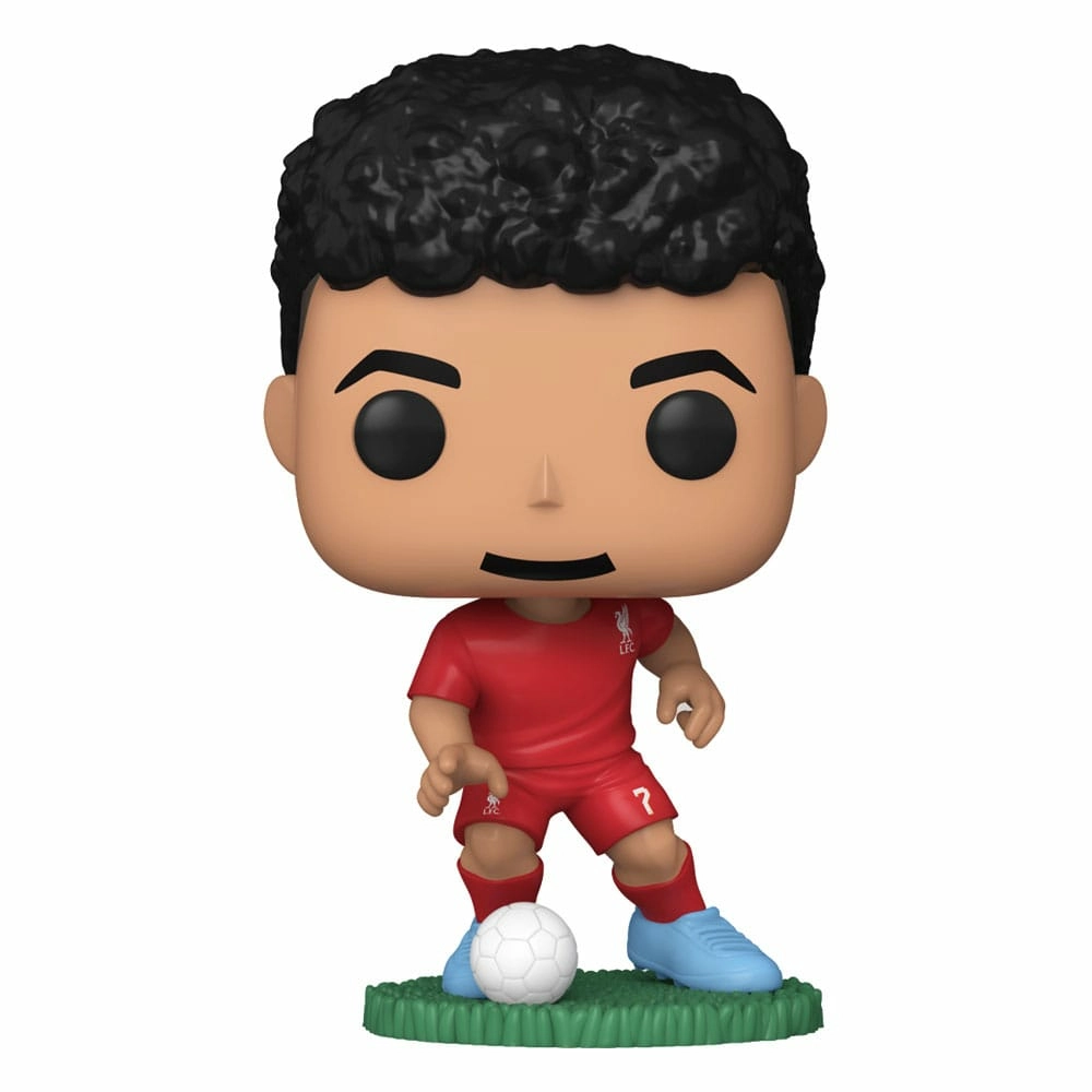 Liverpool f.c. pop! football vinyl figurine luis díaz 9 cm