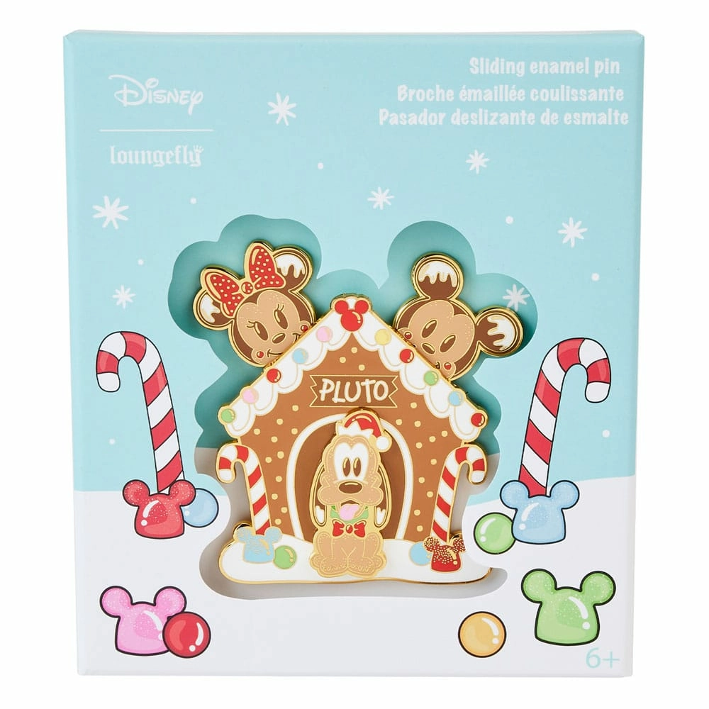 Disney by loungefly sliding enamel pin pin's émaillé mickey & friends ...
