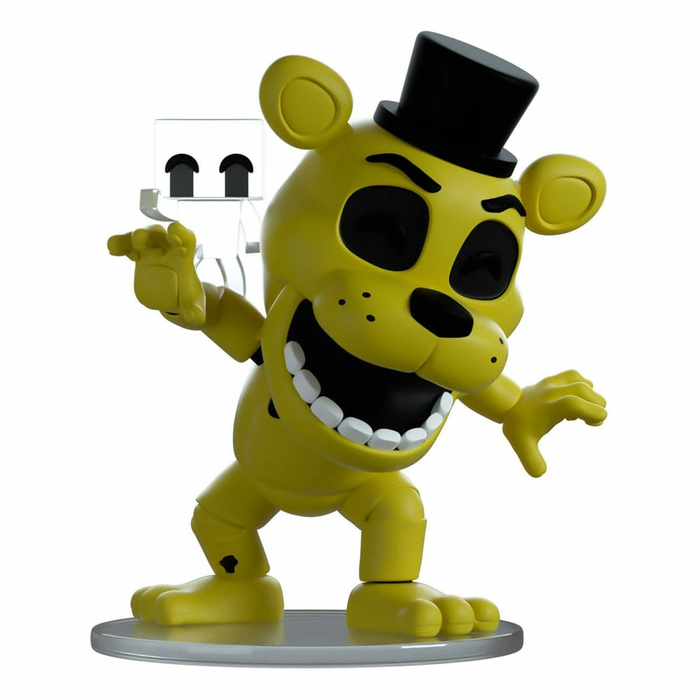 Five night's at freddy vinyl figurine haunted golden freddy 10 cm