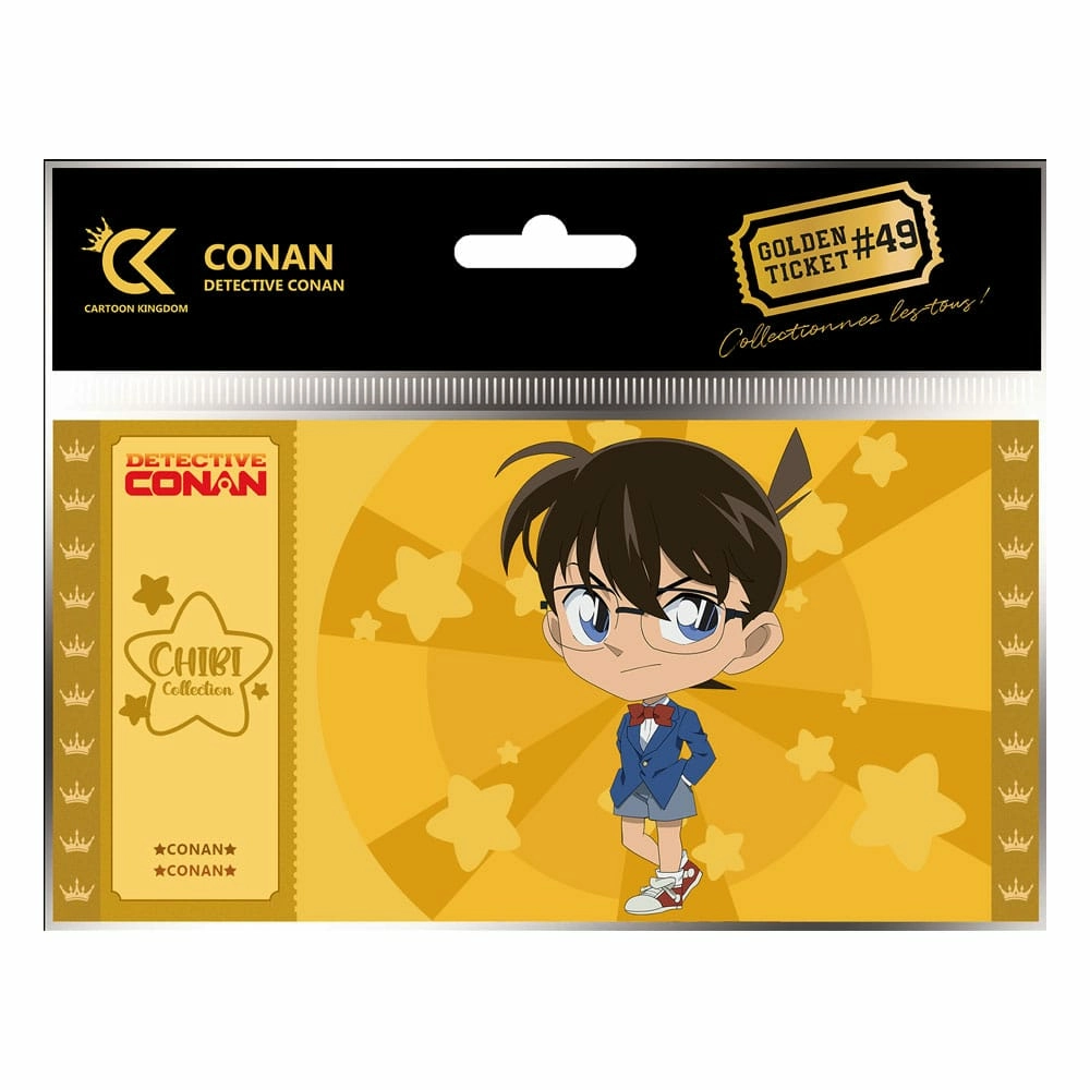 Detective conan golden ticket 49 conan chibi (10)