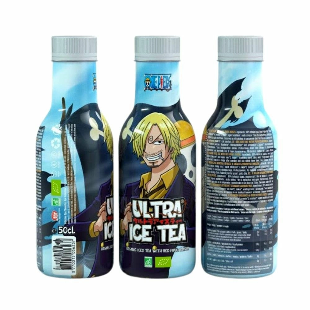 One piece - ultra ice tea - sanji - bouteille 50 cl