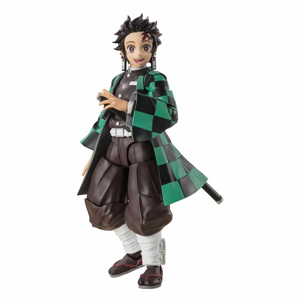 Demon slayer - tanjiro kamado - figurine s.h. figuarts 14cm