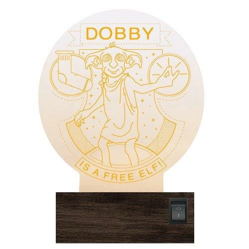 Wizarding world - harry potter - veilleuse de nuit - dobby