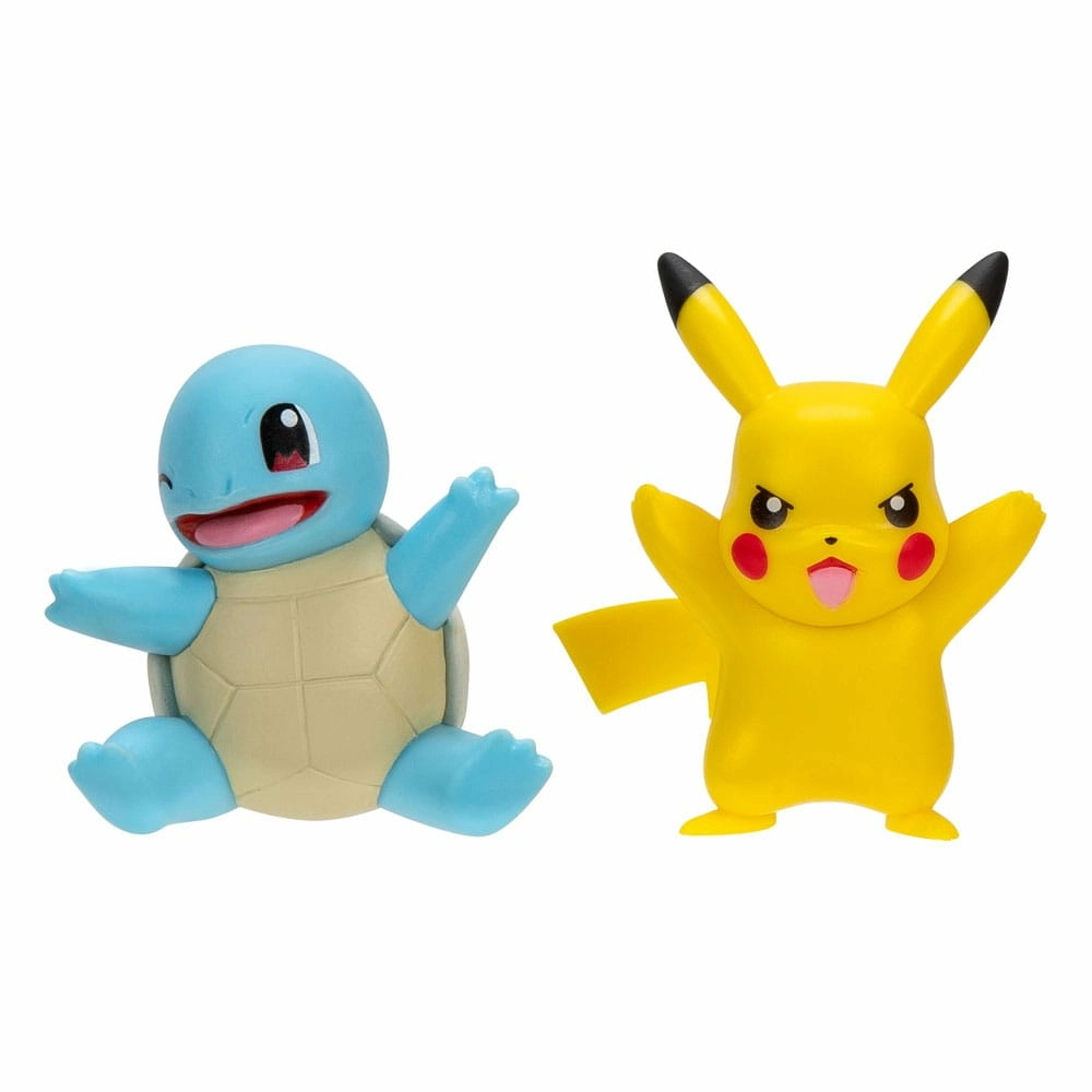 Pokémon pack 2 figurines battle figure first partner set carapuce 2 ...