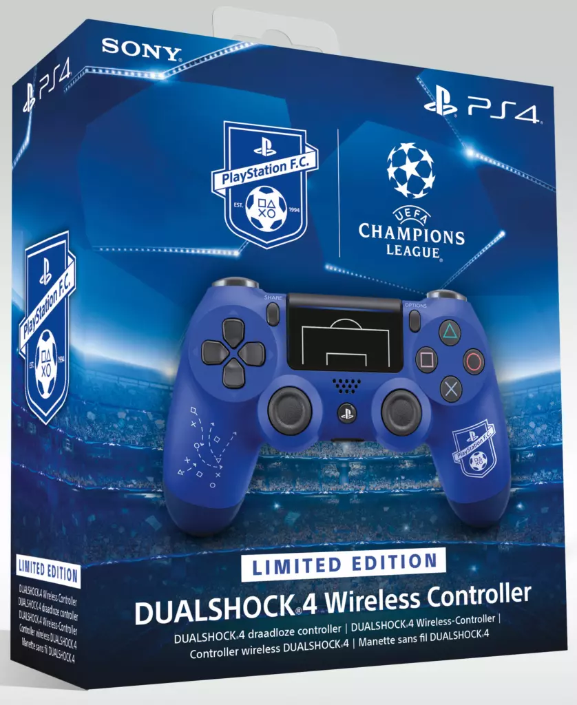 Manette DualShock 4 V2 édition Limitée PlayStation F.C. - PS4 - Acheter ...
