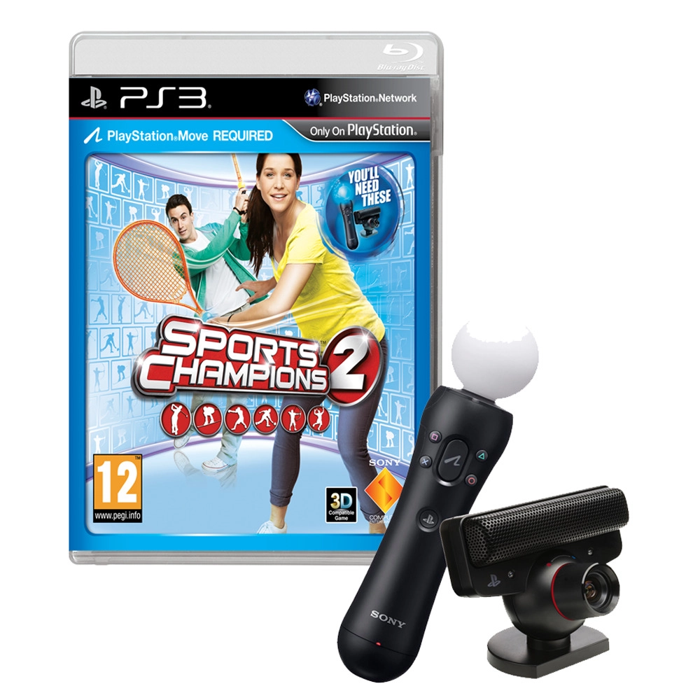 Sony Pack Découverte PS3 + Sports Champion 2 - PS3