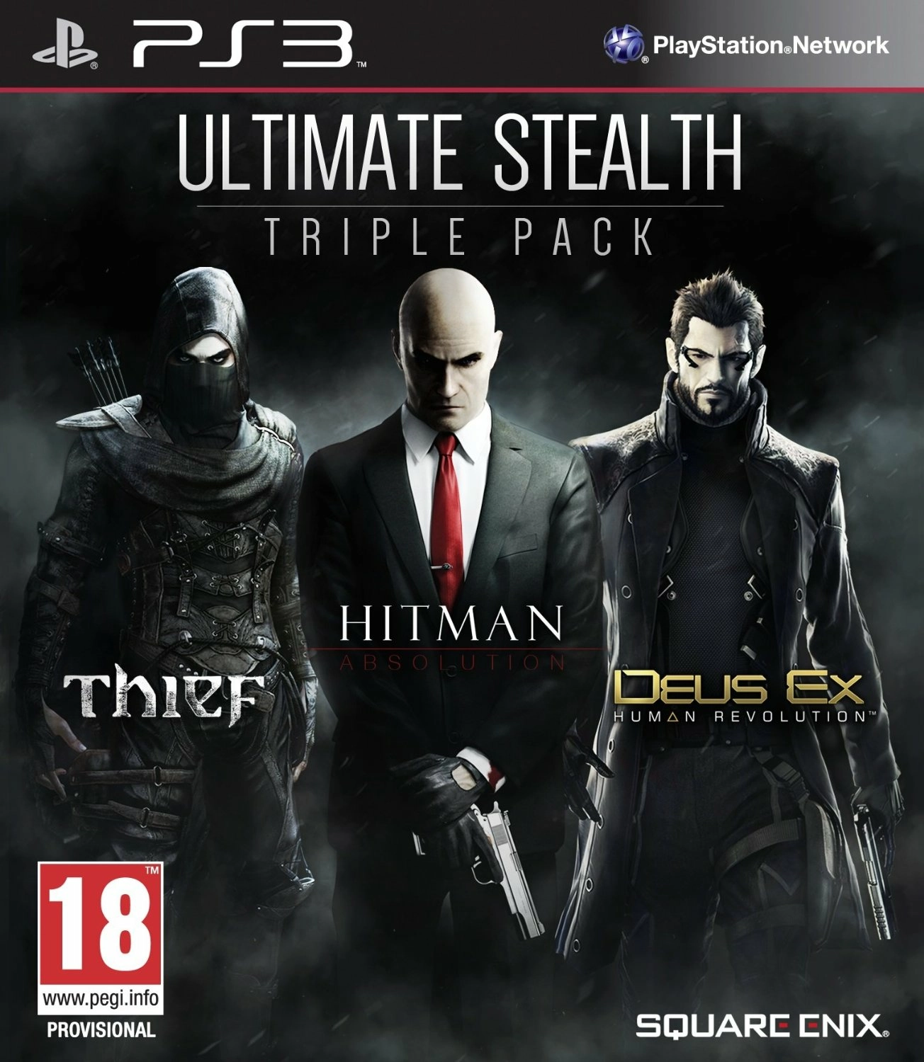 Stealth Pack : Thief + Hitman + Deus Ex : Human Revolution - PS3