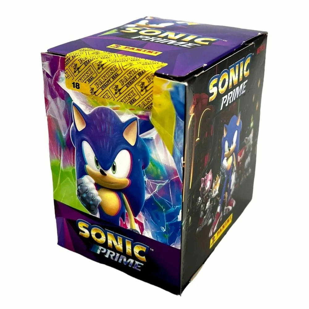 Sonic prime sticker collection présentoir boosters (36)