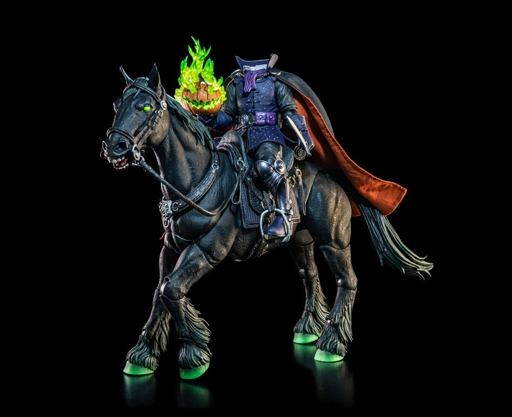 Figura obscura figurine headless horseman green spectral