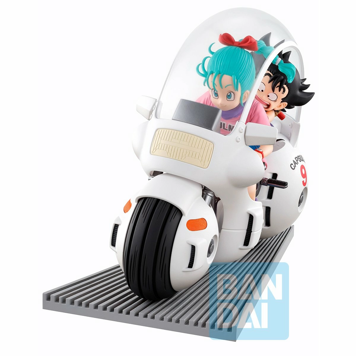Dragon ball - son goku & bulma - figurine fantastic adventure 12cm