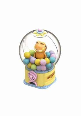 Garfield gumball machine set construccion 14 cm garfield crystal ball ...