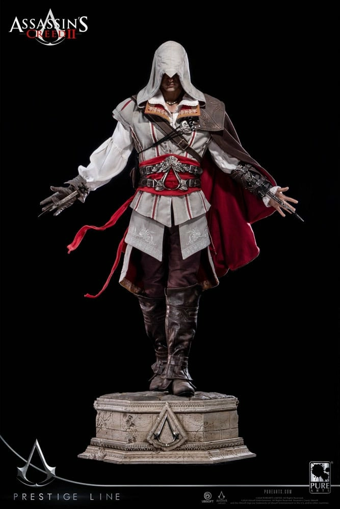 Assassin´s creed statuette 1/2 prestige line ezio auditore 110 cm