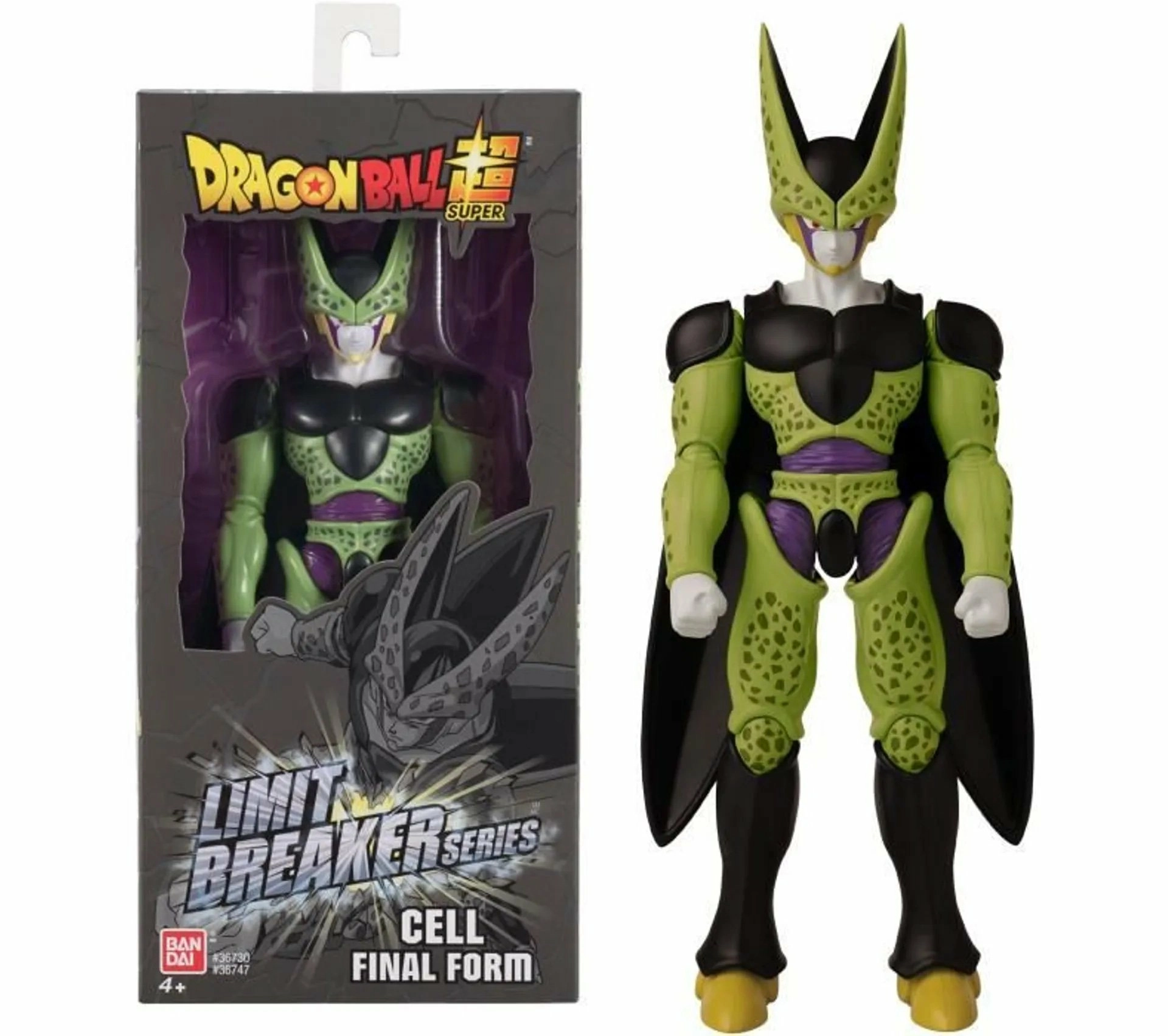 Dragon ball - cell final form - figurine géante limit breaker 30cm