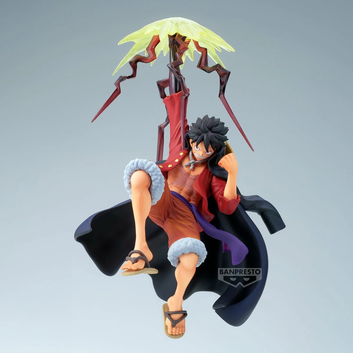 One piece - monkey d. luffy - figurine battle record collection 15cm