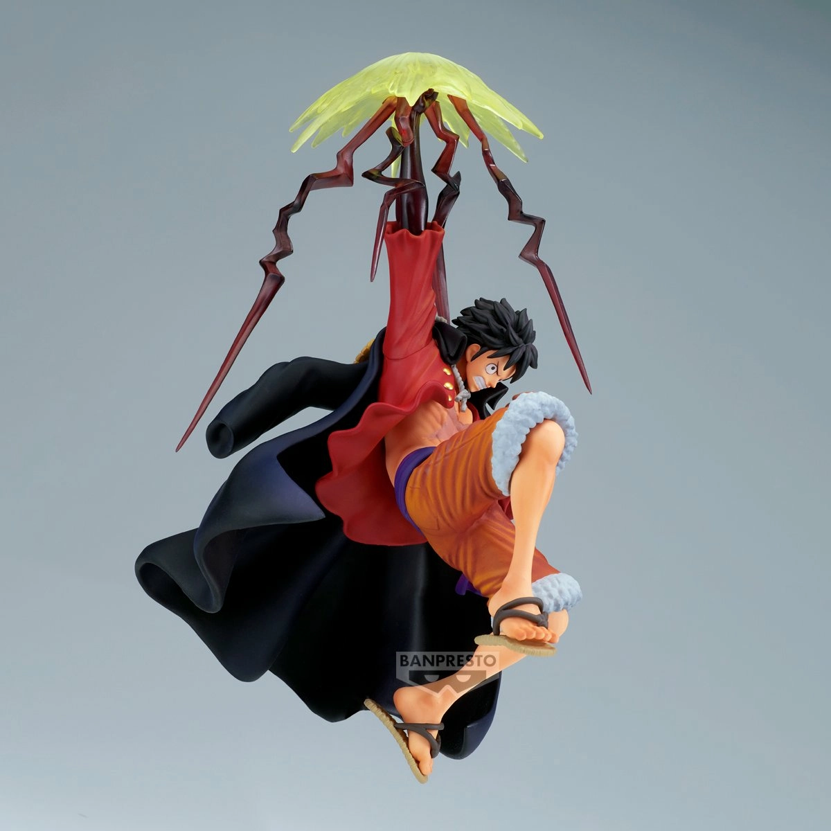 One piece - monkey d. luffy - figurine battle record collection 15cm