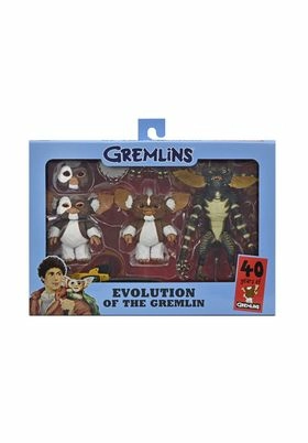 Evolution of the gremlin 40th anniversary box set 3 scale action fig ...