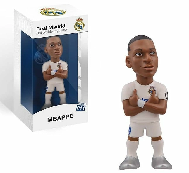 Minix - football stars - real madrid - kylian mbappé statue 12cm