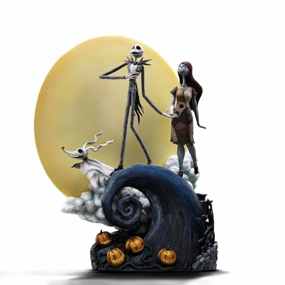 L´etrange noël de mr. jack statuette 1/10 deluxe art scale jack and sally 39 cm