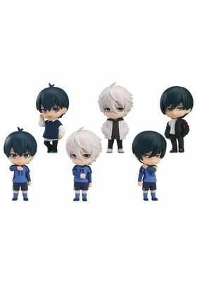 Blue lock surtido 6 figuras 7 cm blue lock nendoroid surprise