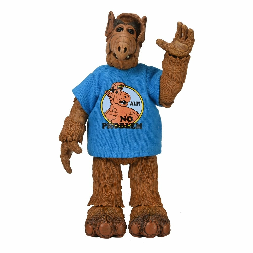 Ultimate alf totally 80s version scale action figura 18 cm alf