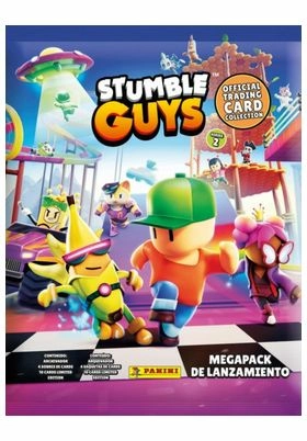 Starter pack stumble guys 2 (album + 4 sobres + 10 cartas ed limitada)
